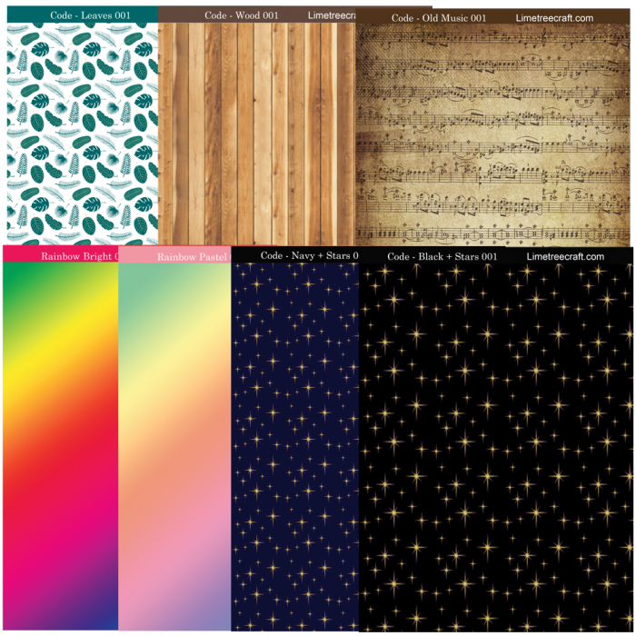 Tartan Backing Sheets